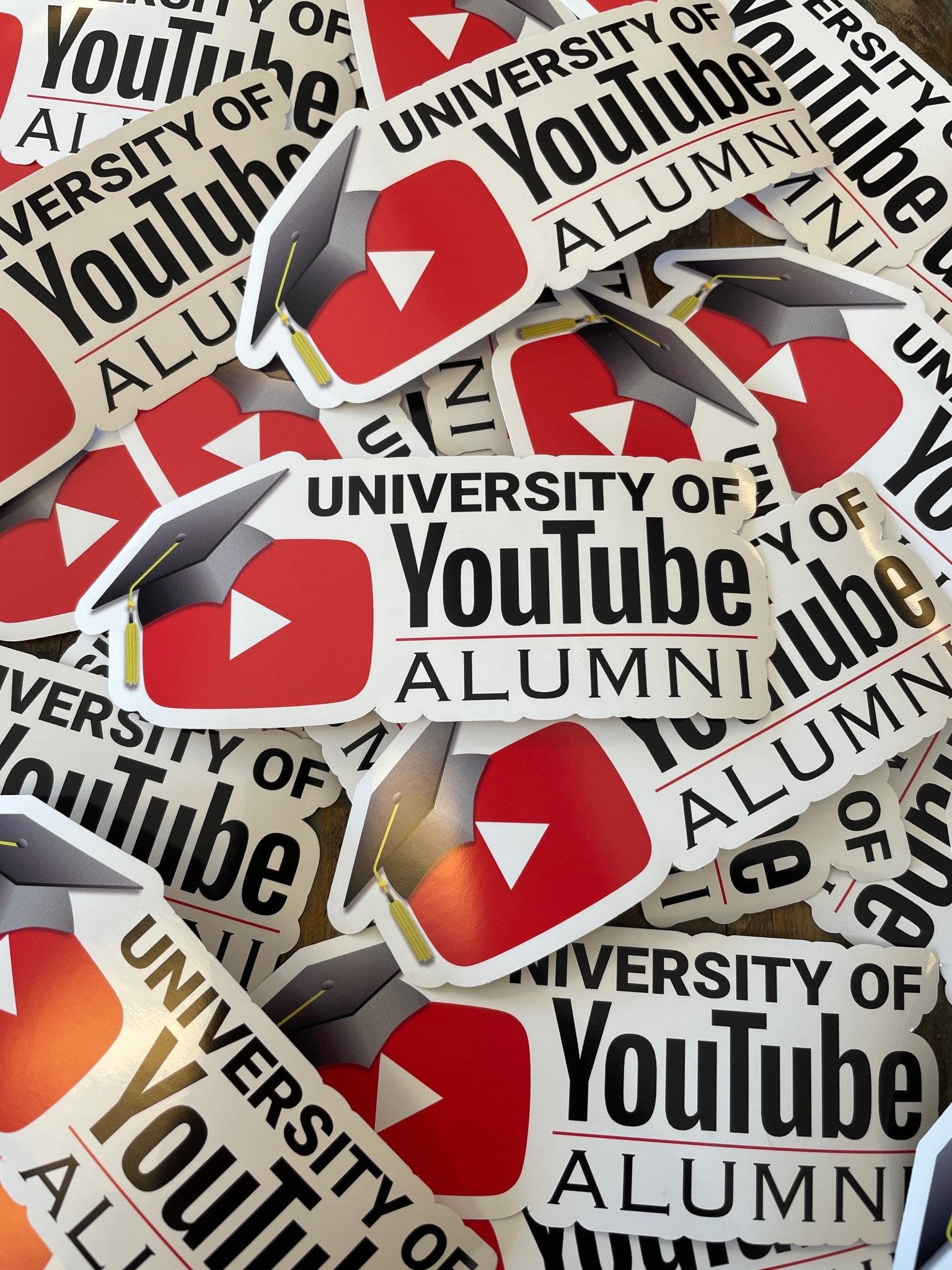 University of YouTube Alumni sticker | StickyRooster